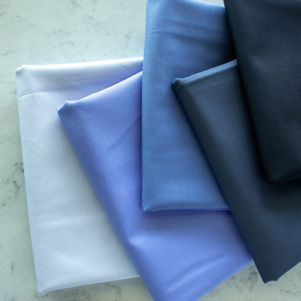 Frost Solid Poplin, Mod Basics by Birch Organic Fabrics - Charley ...