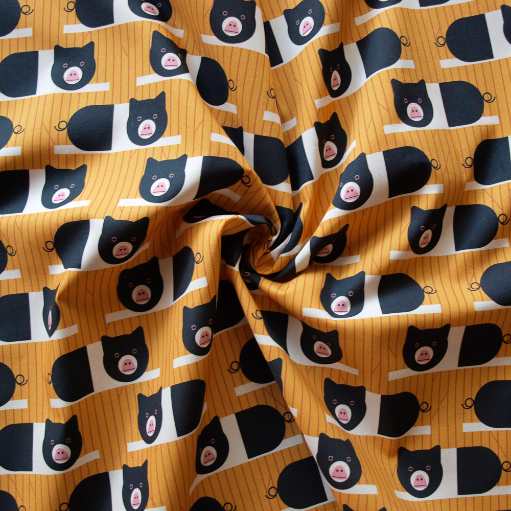 Piggies Straw, Best Friends by Charley Harper for Birch Organic ...